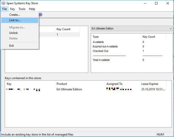 The Keystore Manager in detail – Enterprise Architect Blog